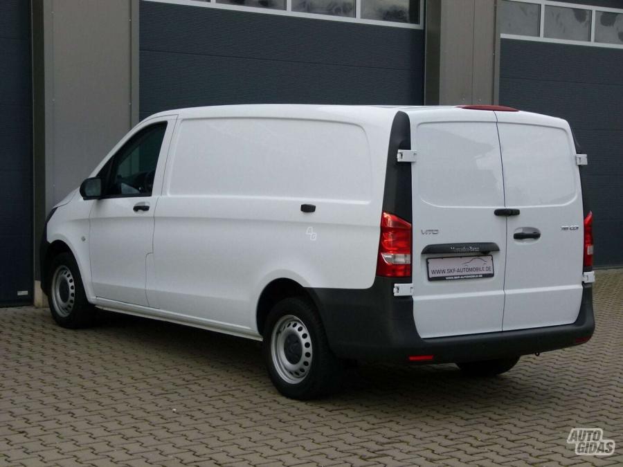 White Mercedes-Benz Vito 2022 in Kaunas, with an engine capacity of 2.00 L and mileage of 48 thousand km for 32171 €, photo 7 on AUTOMOTO.COM.LV