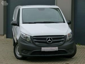 White Mercedes-Benz Vito 2022 in Kaunas, with an engine capacity of 2.00 L and mileage of 80 thousand km for 29552 €, photo  on AUTOMOTO.COM.LV