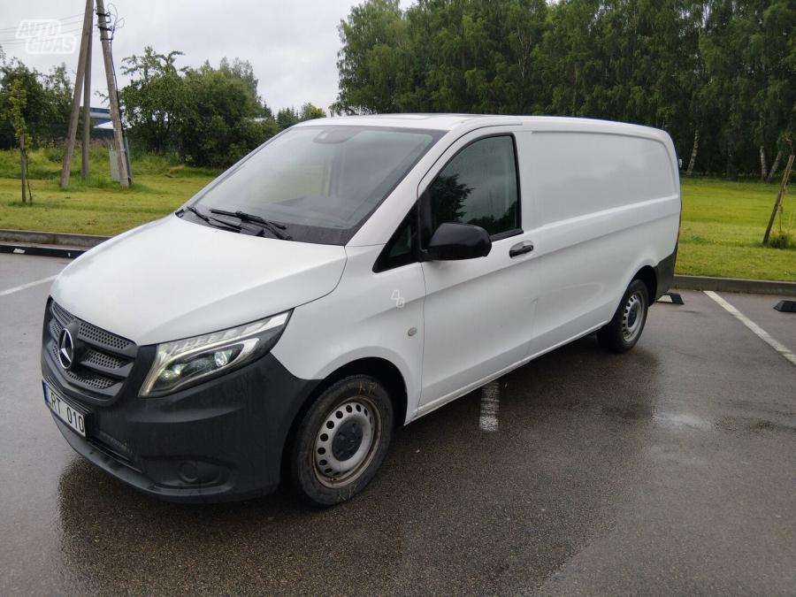 Balts Mercedes-Benz Vito 2022 Kaišiadorys, ar dzinēja tilpumu 1.90 L un nobraukumu 139 tūkst. km par 19900 €, foto 1 vietnē AUTOMOTO.COM.LV