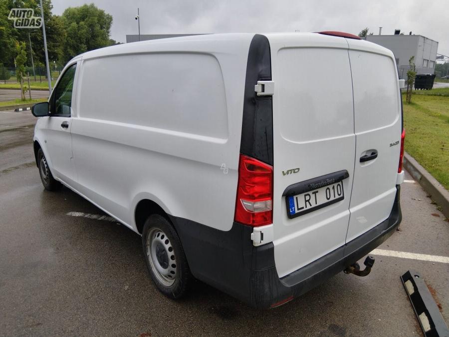 Balts Mercedes-Benz Vito 2022 Kaišiadorys, ar dzinēja tilpumu 1.90 L un nobraukumu 139 tūkst. km par 19900 €, foto 3 vietnē AUTOMOTO.COM.LV
