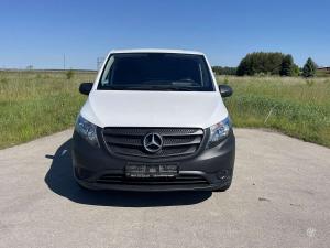White Mercedes-Benz Vito 2022 in Panevezys, with an engine capacity of 1.95 L and mileage of 160 thousand km for 17500 €, photo 11 on AUTOMOTO.COM.LV