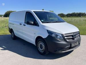 White Mercedes-Benz Vito 2022 in Panevezys, with an engine capacity of 1.95 L and mileage of 160 thousand km for 17500 €, photo 12 on AUTOMOTO.COM.LV
