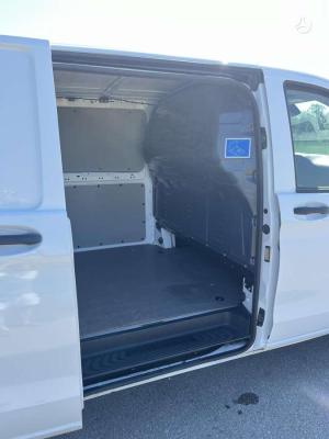 White Mercedes-Benz Vito 2022 in Panevezys, with an engine capacity of 1.95 L and mileage of 160 thousand km for 17500 €, photo 16 on AUTOMOTO.COM.LV