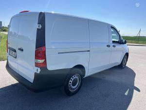 White Mercedes-Benz Vito 2022 in Panevezys, with an engine capacity of 1.95 L and mileage of 160 thousand km for 17500 €, photo 17 on AUTOMOTO.COM.LV