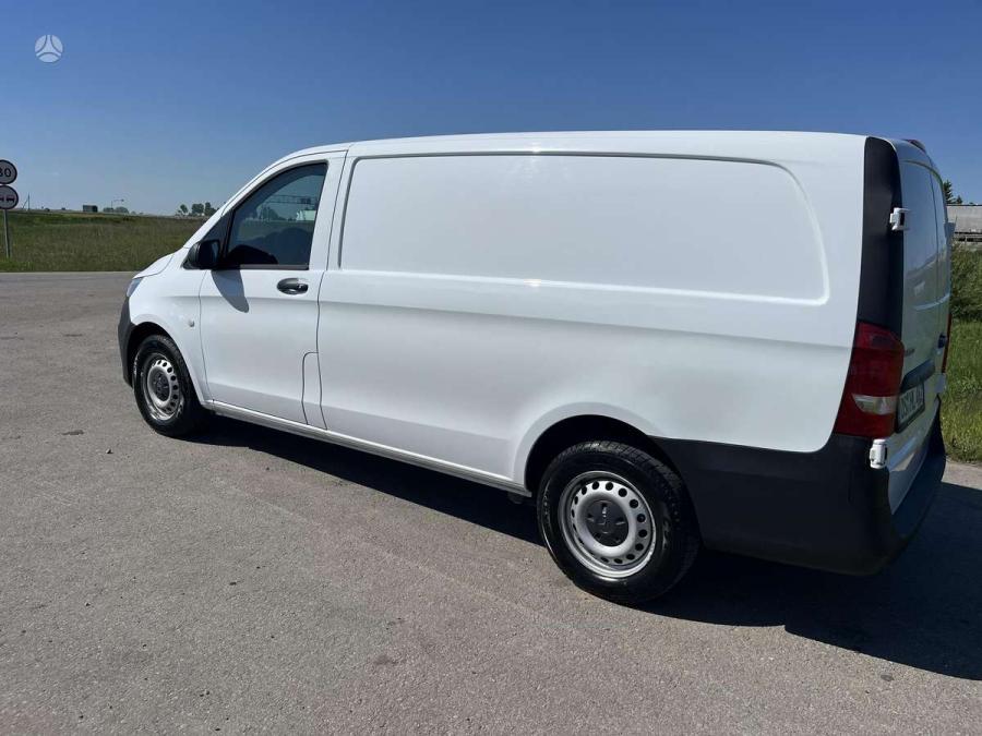 White Mercedes-Benz Vito 2022 in Panevezys, with an engine capacity of 1.95 L and mileage of 160 thousand km for 17500 €, photo 19 on AUTOMOTO.COM.LV