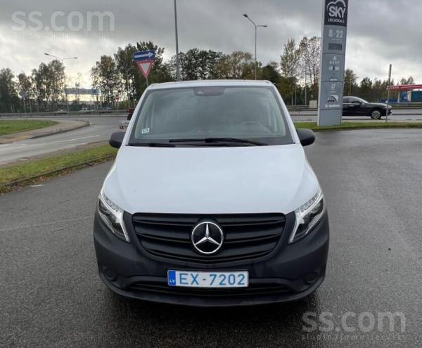 White Mercedes-Benz Vito 2023 in Riga, with an engine capacity of 1.60 L and mileage of 0 thousand km for 29403 €, photo 5 on AUTOMOTO.COM.LV