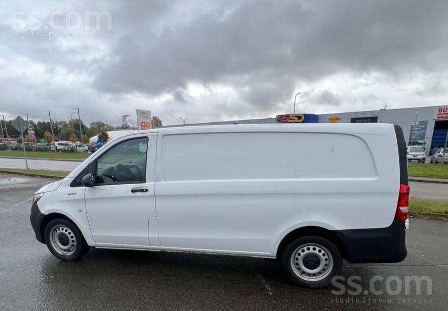 White Mercedes-Benz Vito 2023 in Riga, with an engine capacity of 1.60 L and mileage of 0 thousand km for 29403 €, photo 14 on AUTOMOTO.COM.LV