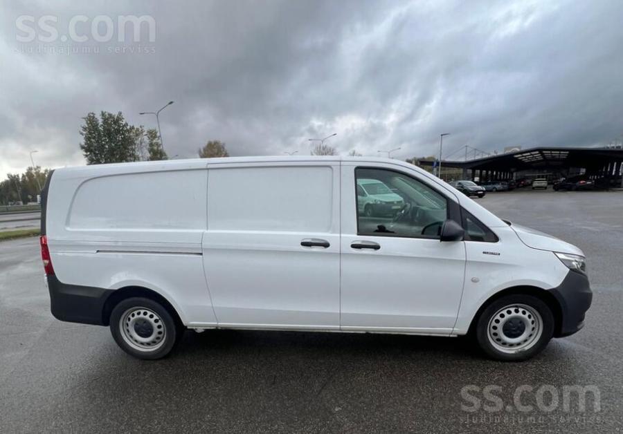 White Mercedes-Benz Vito 2023 in Riga, with an engine capacity of 1.60 L and mileage of 0 thousand km for 29403 €, photo 3 on AUTOMOTO.COM.LV