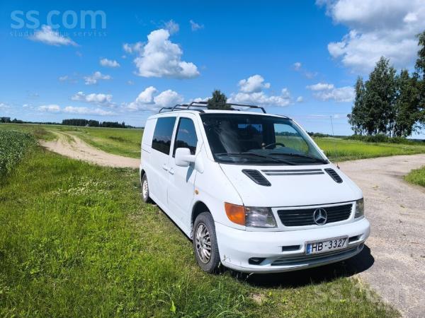 Balts Mercedes-Benz Vito 1998 Jelgava, ar dzinēja tilpumu 2.20 L un nobraukumu 448 tūkst. km par 2100 €, foto 1 vietnē AUTOMOTO.COM.LV