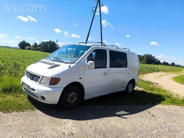 Balts Mercedes-Benz Vito 1998 Jelgava, ar dzinēja tilpumu 2.20 L un nobraukumu 448 tūkst. km par 2100 €, foto 2 vietnē AUTOMOTO.COM.LV