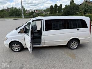 White Mercedes-Benz Vito 2004 in Jonava, with an engine capacity of 2.20 L and mileage of 321 thousand km for 2650 €, photo 14 on AUTOMOTO.COM.LV