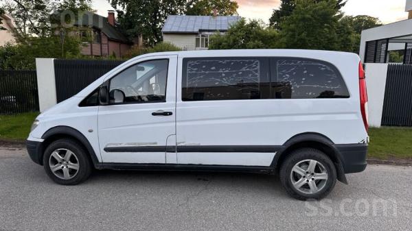 Balts Mercedes-Benz Vito 2005 Jūrmala, ar dzinēja tilpumu 2.20 L un nobraukumu 301 tūkst. km par 3000 €, foto 3 vietnē AUTOMOTO.COM.LV