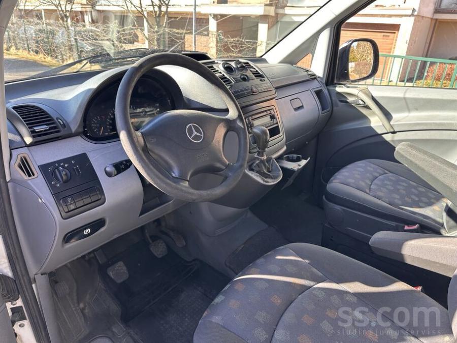 Balts Mercedes-Benz Vito 2005 Jūrmala, ar dzinēja tilpumu 2.20 L un nobraukumu 301 tūkst. km par 3000 €, foto 9 vietnē AUTOMOTO.COM.LV