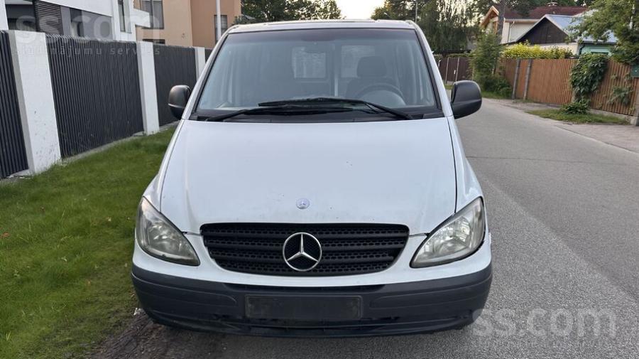 Balts Mercedes-Benz Vito 2005 Jūrmala, ar dzinēja tilpumu 2.20 L un nobraukumu 301 tūkst. km par 3000 €, foto 13 vietnē AUTOMOTO.COM.LV