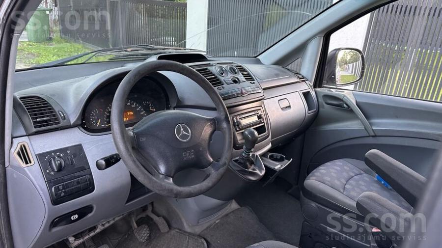 Balts Mercedes-Benz Vito 2005 Jūrmala, ar dzinēja tilpumu 2.20 L un nobraukumu 301 tūkst. km par 3000 €, foto 14 vietnē AUTOMOTO.COM.LV