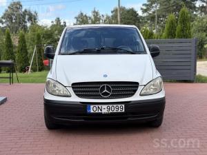 White Mercedes-Benz Vito 2005 in Riga, with an engine capacity of 2.20 L and mileage of 305 thousand km for 2300 €, photo 3 on AUTOMOTO.COM.LV