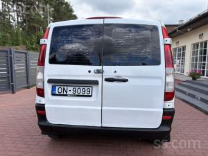 White Mercedes-Benz Vito 2005 in Riga, with an engine capacity of 2.20 L and mileage of 305 thousand km for 2300 €, photo 7 on AUTOMOTO.COM.LV