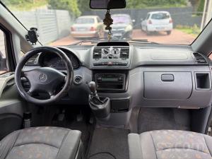 White Mercedes-Benz Vito 2005 in Riga, with an engine capacity of 2.20 L and mileage of 305 thousand km for 2300 €, photo 11 on AUTOMOTO.COM.LV