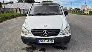 White Mercedes-Benz Vito 2005 in Tallinn, with an engine capacity of 2.10 L and mileage of 332 thousand km for 2350 €, photo 5 on AUTOMOTO.COM.LV