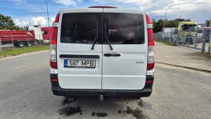 White Mercedes-Benz Vito 2005 in Tallinn, with an engine capacity of 2.10 L and mileage of 332 thousand km for 2350 €, photo 6 on AUTOMOTO.COM.LV