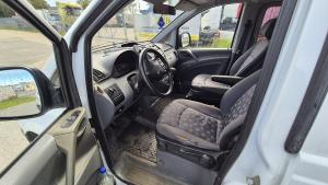 White Mercedes-Benz Vito 2005 in Tallinn, with an engine capacity of 2.10 L and mileage of 332 thousand km for 2350 €, photo 17 on AUTOMOTO.COM.LV