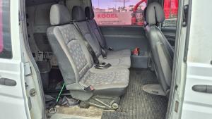 White Mercedes-Benz Vito 2005 in Tallinn, with an engine capacity of 2.10 L and mileage of 332 thousand km for 2350 €, photo 20 on AUTOMOTO.COM.LV