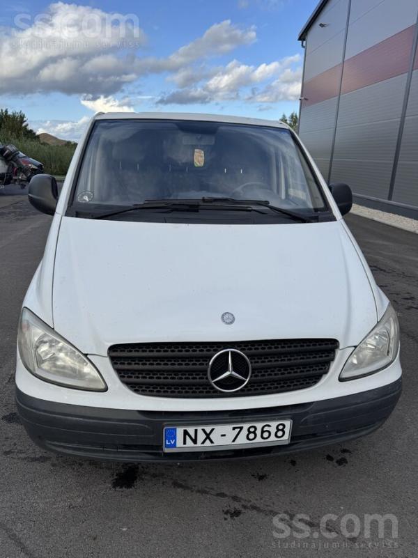 Balts Mercedes-Benz Vito 2006 Jelgava, ar dzinēja tilpumu 2.20 L un nobraukumu 267 tūkst. km par 4500 €, foto 2 vietnē AUTOMOTO.COM.LV