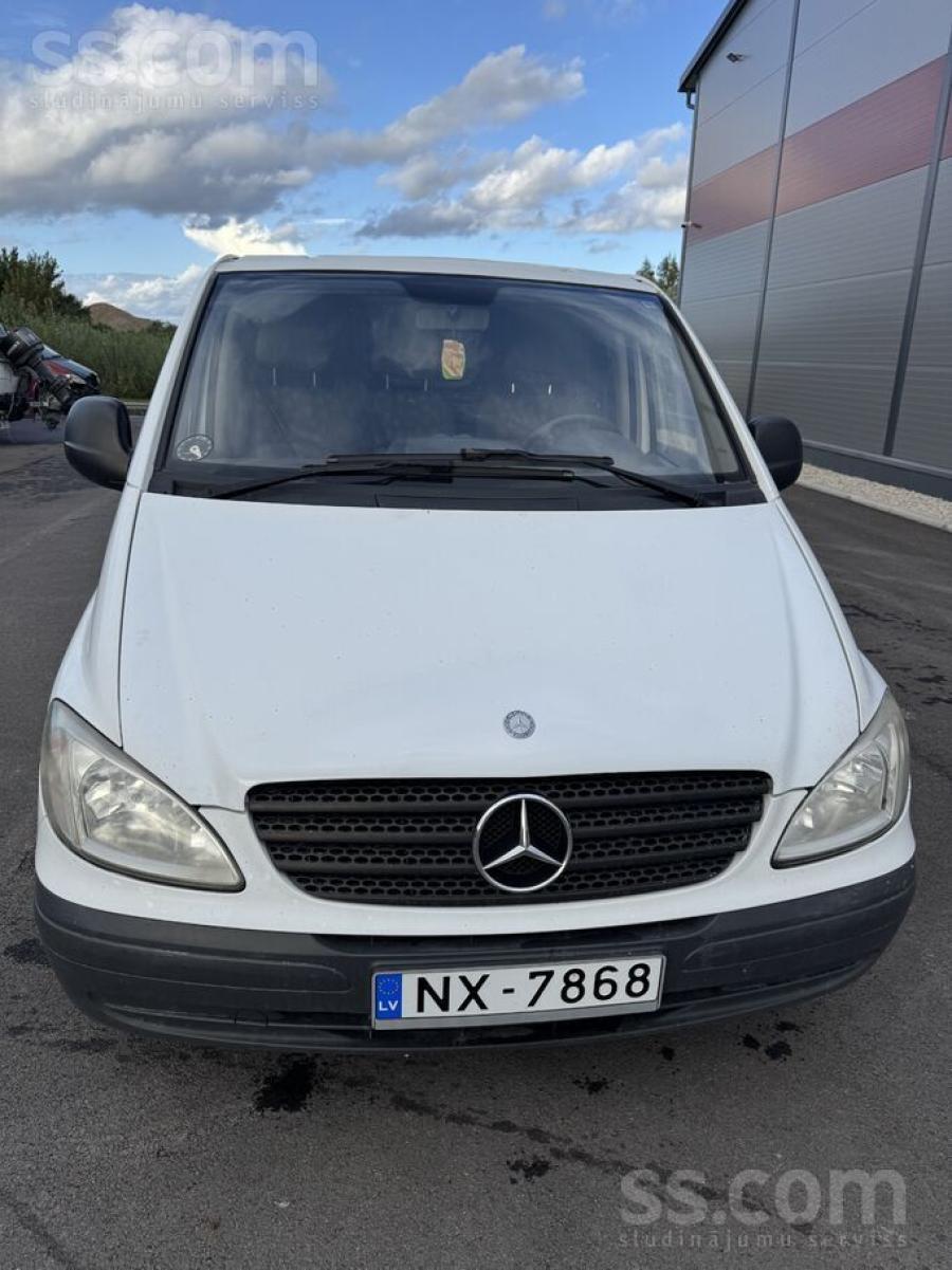 Balts Mercedes-Benz Vito 2006 Jelgava, ar dzinēja tilpumu 2.20 L un nobraukumu 267 tūkst. km par 4500 €, foto 3 vietnē AUTOMOTO.COM.LV