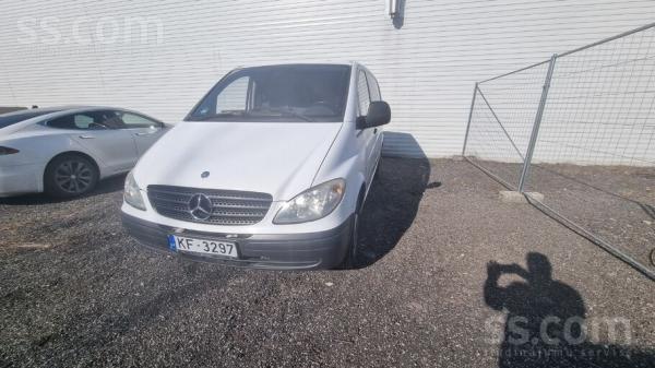 Balts Mercedes-Benz Vito 2007 Rīga, ar dzinēja tilpumu 2.20 L un nobraukumu 283 tūkst. km par 3800 €, foto 1 vietnē AUTOMOTO.COM.LV