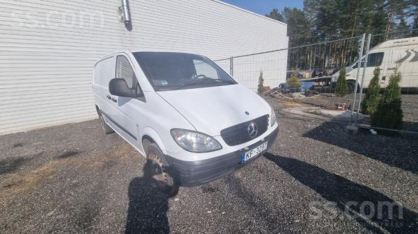 Balts Mercedes-Benz Vito 2007 Rīga, ar dzinēja tilpumu 2.20 L un nobraukumu 283 tūkst. km par 3800 €, foto 2 vietnē AUTOMOTO.COM.LV