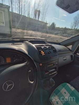 Balts Mercedes-Benz Vito 2007 Rīga, ar dzinēja tilpumu 2.20 L un nobraukumu 283 tūkst. km par 3800 €, foto 7 vietnē AUTOMOTO.COM.LV