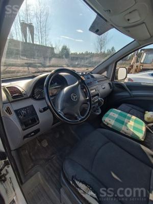 Balts Mercedes-Benz Vito 2007 Rīga, ar dzinēja tilpumu 2.20 L un nobraukumu 283 tūkst. km par 3800 €, foto 9 vietnē AUTOMOTO.COM.LV