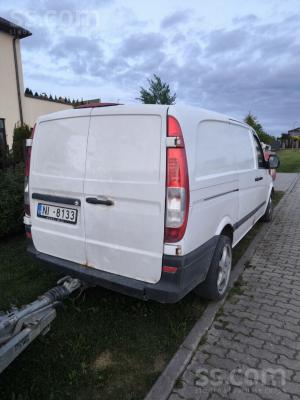 Белый Мерседес Вито 2008 в Рига, объемом двигателя 2.20 л и пробегом 479 тыс. км за 2300 €, фото 5 на AUTOMOTO.COM.LV
