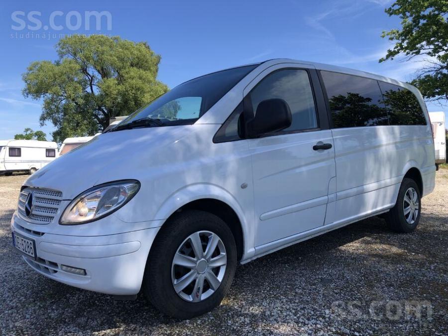 Balts Mercedes-Benz Vito 2009 Valmiera, ar dzinēja tilpumu 2.20 L un nobraukumu 0 tūkst. km par 5950 €, foto 1 vietnē AUTOMOTO.COM.LV