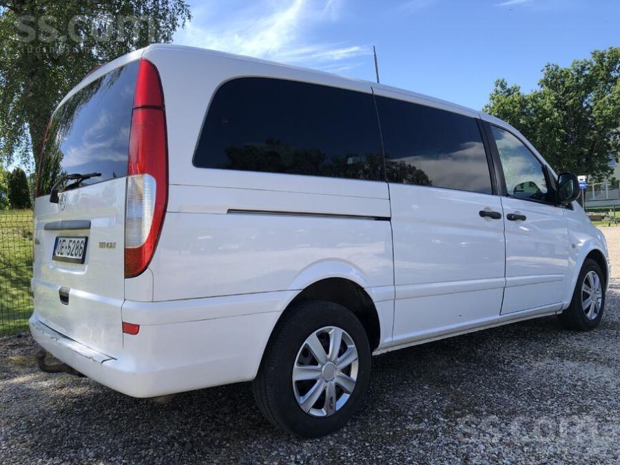 Balts Mercedes-Benz Vito 2009 Valmiera, ar dzinēja tilpumu 2.20 L un nobraukumu 0 tūkst. km par 5950 €, foto 3 vietnē AUTOMOTO.COM.LV