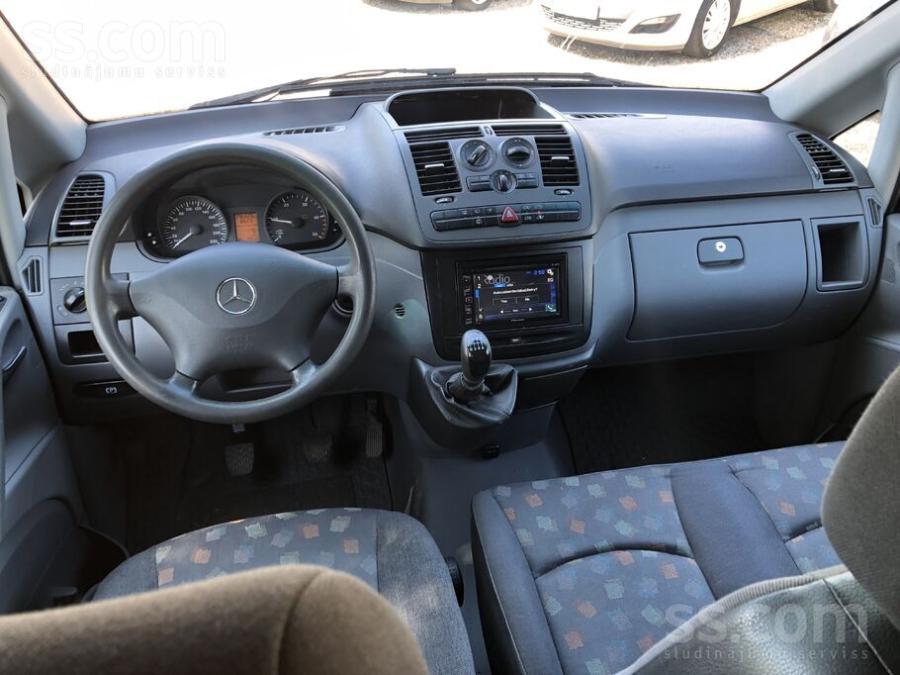 Balts Mercedes-Benz Vito 2009 Valmiera, ar dzinēja tilpumu 2.20 L un nobraukumu 0 tūkst. km par 5950 €, foto 7 vietnē AUTOMOTO.COM.LV
