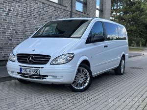 Белый Мерседес Вито 2009 в Тукумс, объемом двигателя 2.20 л и пробегом 245 тыс. км за 8990 €, фото  на AUTOMOTO.COM.LV