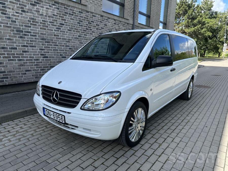 Белый Мерседес Вито 2009 в Тукумс, объемом двигателя 2.20 л и пробегом 245 тыс. км за 8990 €, фото 5 на AUTOMOTO.COM.LV