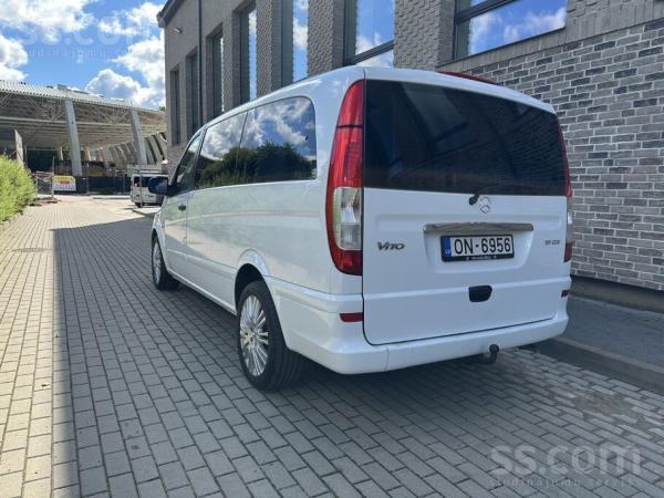 Белый Мерседес Вито 2009 в Тукумс, объемом двигателя 2.20 л и пробегом 245 тыс. км за 8990 €, фото 7 на AUTOMOTO.COM.LV