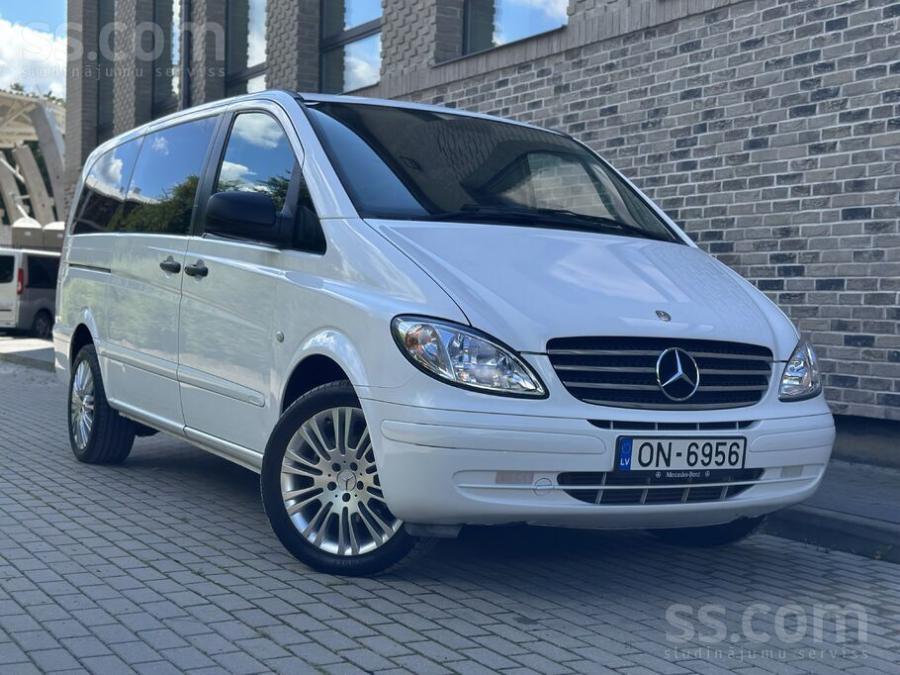 Белый Мерседес Вито 2009 в Тукумс, объемом двигателя 2.20 л и пробегом 245 тыс. км за 8990 €, фото 12 на AUTOMOTO.COM.LV