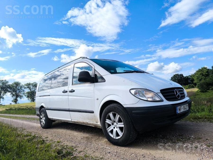 Balts Mercedes-Benz Vito 2009 Jelgava, ar dzinēja tilpumu 2.20 L un nobraukumu 497 tūkst. km par 3400 €, foto 1 vietnē AUTOMOTO.COM.LV