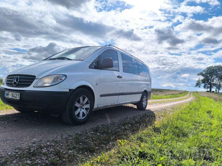 Balts Mercedes-Benz Vito 2009 Jelgava, ar dzinēja tilpumu 2.20 L un nobraukumu 497 tūkst. km par 3400 €, foto 3 vietnē AUTOMOTO.COM.LV