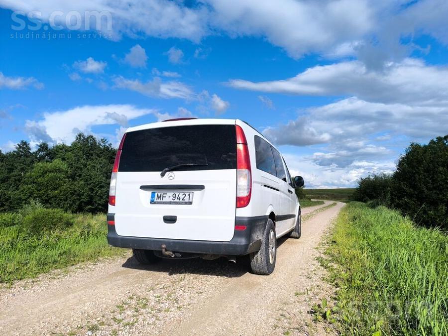 Balts Mercedes-Benz Vito 2009 Jelgava, ar dzinēja tilpumu 2.20 L un nobraukumu 497 tūkst. km par 3400 €, foto 4 vietnē AUTOMOTO.COM.LV
