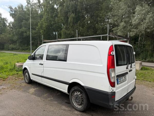 Balts Mercedes-Benz Vito 2009 Rīga, ar dzinēja tilpumu 2.10 L un nobraukumu 242 tūkst. km par 3200 €, foto 3 vietnē AUTOMOTO.COM.LV