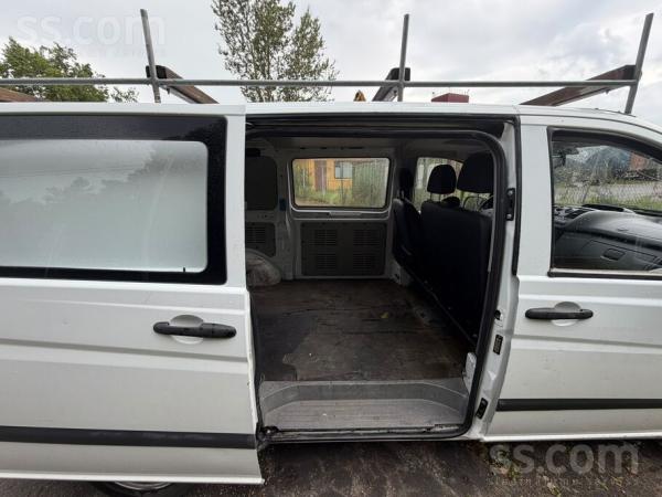 Balts Mercedes-Benz Vito 2009 Rīga, ar dzinēja tilpumu 2.10 L un nobraukumu 242 tūkst. km par 3200 €, foto 7 vietnē AUTOMOTO.COM.LV