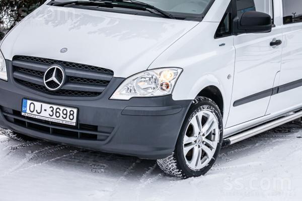 Balts Mercedes-Benz Vito 2010 Tukums, ar dzinēja tilpumu 2.20 L un nobraukumu 0 tūkst. km par 8990 €, foto 2 vietnē AUTOMOTO.COM.LV