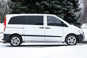 White Mercedes-Benz Vito 2010 in Tukums, with an engine capacity of 2.20 L and mileage of 0 thousand km for 8990 €, photo 3 on AUTOMOTO.COM.LV