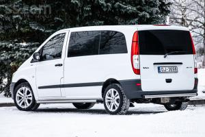 White Mercedes-Benz Vito 2010 in Tukums, with an engine capacity of 2.20 L and mileage of 0 thousand km for 8990 €, photo 4 on AUTOMOTO.COM.LV