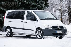 White Mercedes-Benz Vito 2010 in Tukums, with an engine capacity of 2.20 L and mileage of 0 thousand km for 8990 €, photo 6 on AUTOMOTO.COM.LV