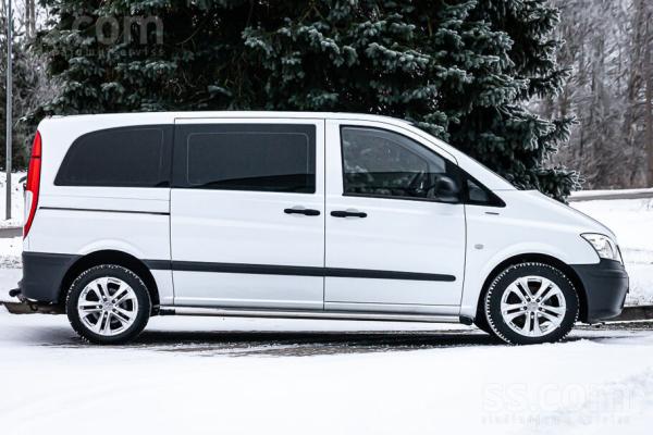 Balts Mercedes-Benz Vito 2010 Tukums, ar dzinēja tilpumu 2.20 L un nobraukumu 0 tūkst. km par 8990 €, foto 9 vietnē AUTOMOTO.COM.LV